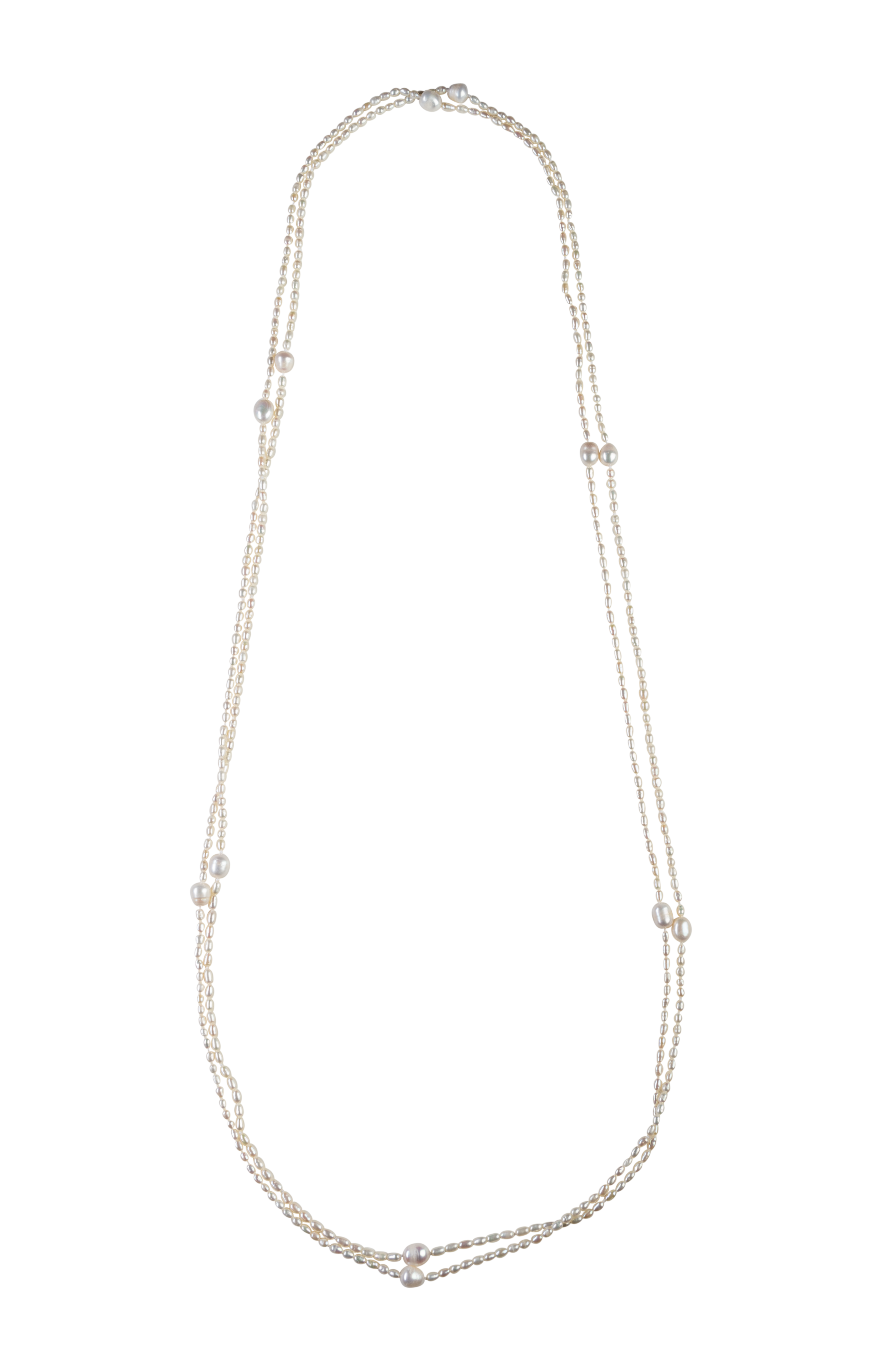 Opera-length Tiffany-inspired Necklace | Dog House Pearls